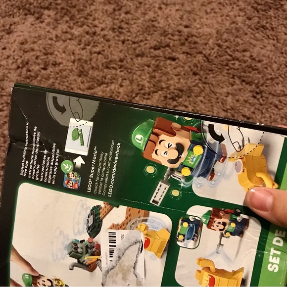 Lego | Toys | Damaged Box Lego Super Mario Luigis Mansion Lab And ...